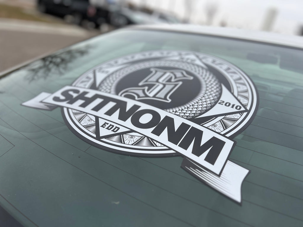 SHTNONM - HIGH QUALITY CAR WRAP VINYL CREST LOGO