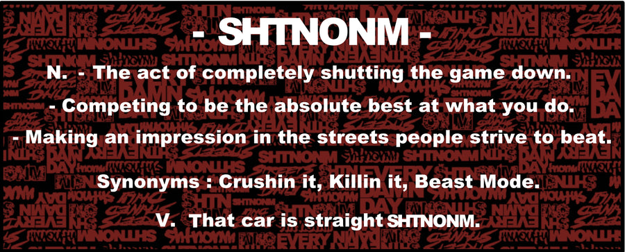 Competition? Ha... We Out Here Straight SHTNONM